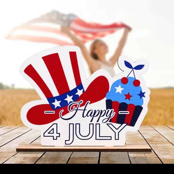 Holiday | Pick Any 213 Sale Wooden Patriotic Sign | Poshmark